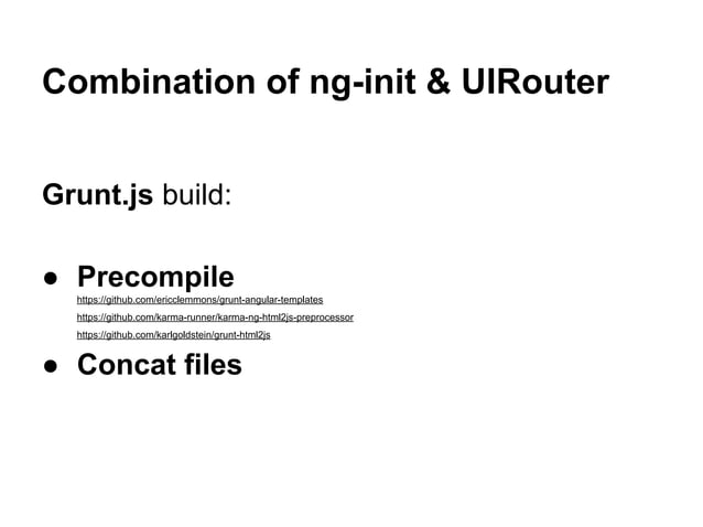 Client vs Server Templating: Speed up initial load for SPA with Angular as an example | PPT