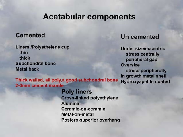 Templating of total hip replacement (THR) | PPTX