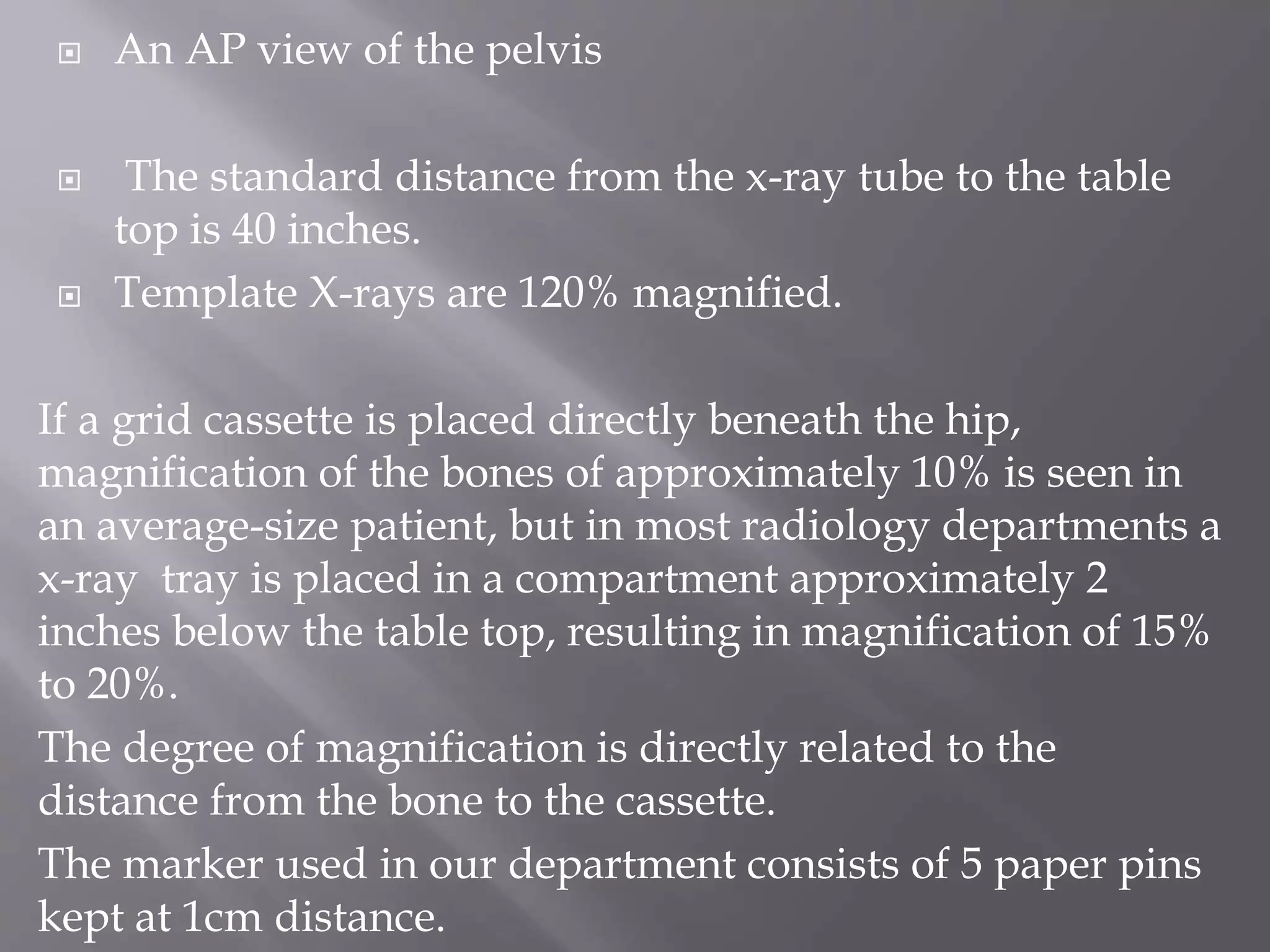 Templating X-rays in THR | PPTX