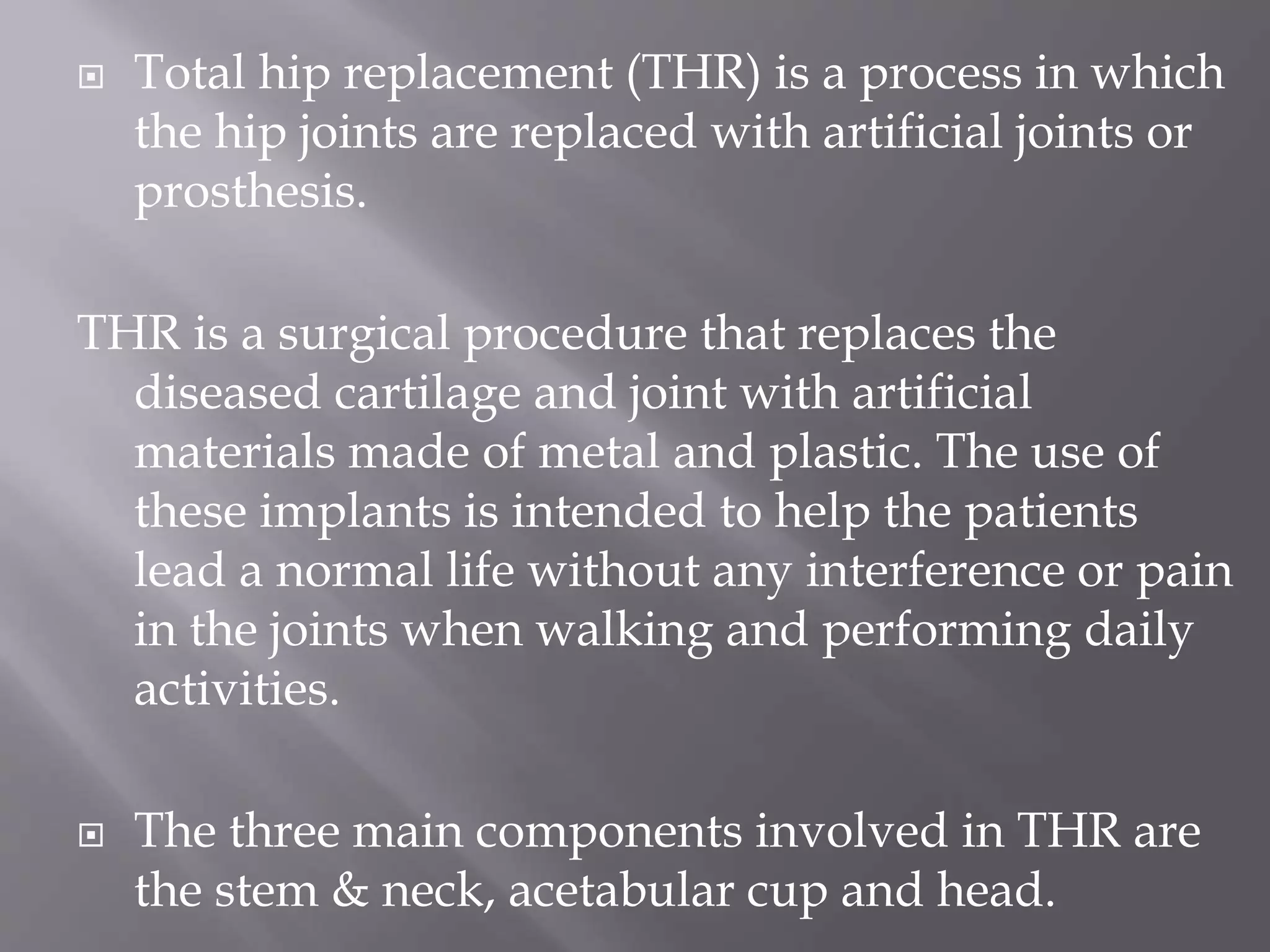 Templating X-rays in THR | PPTX