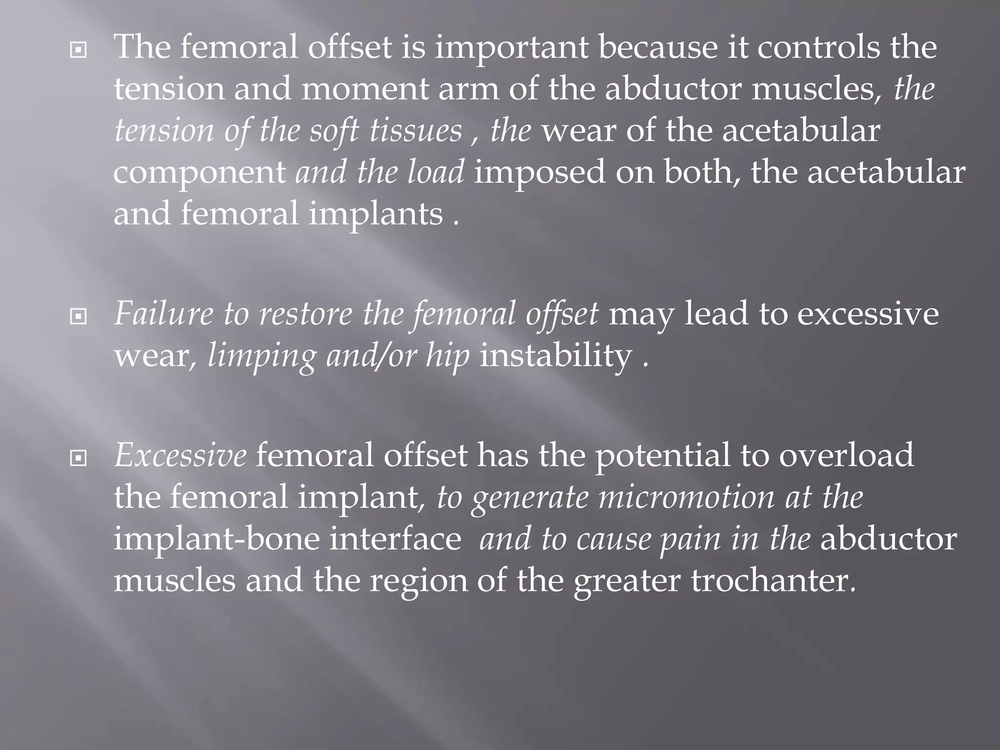 Templating X-rays in THR | PPTX
