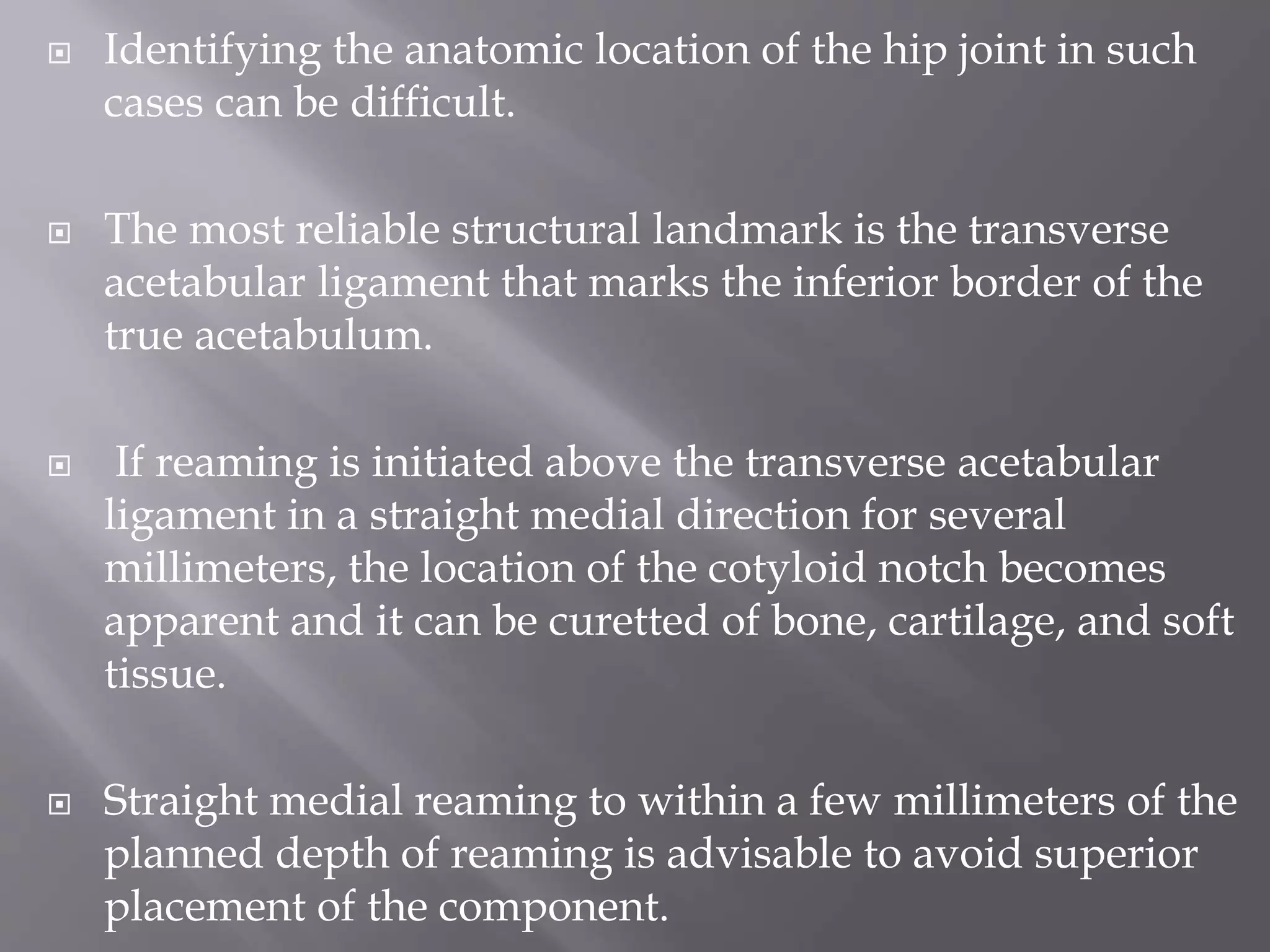 Templating X-rays in THR | PPTX