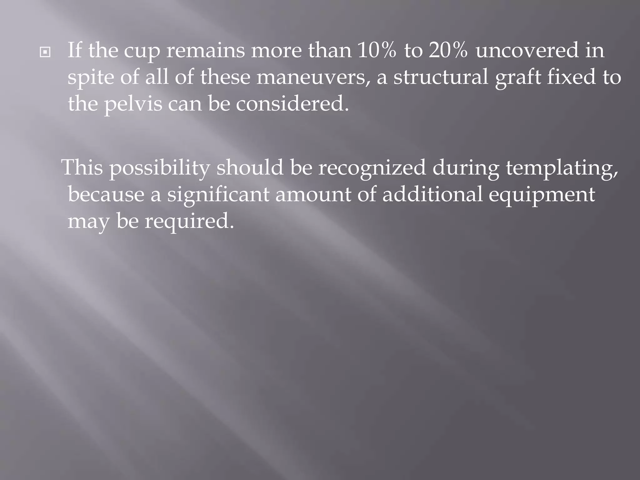 Templating X-rays in THR | PPTX