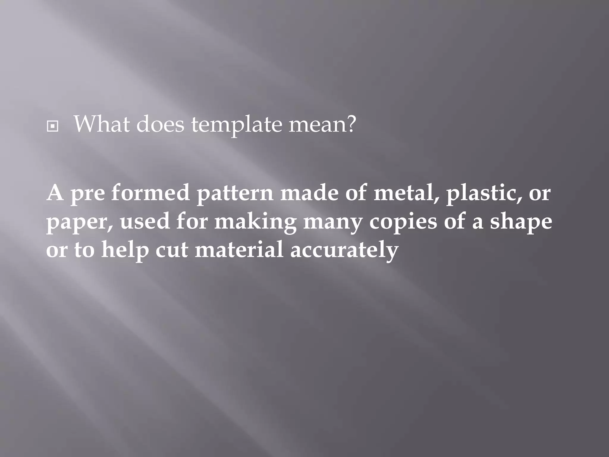 Templating X-rays in THR | PPTX