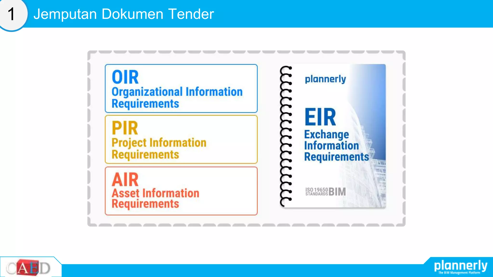 Templat ISO 19650 OIR+EIR+BEP+ in Bahasa Malaysia | PPTX