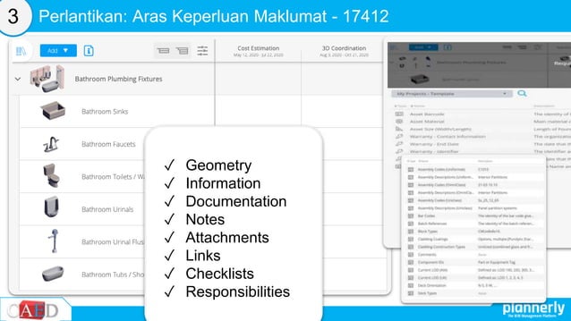 Templat ISO 19650 OIR+EIR+BEP+ in Bahasa Malaysia | PPT
