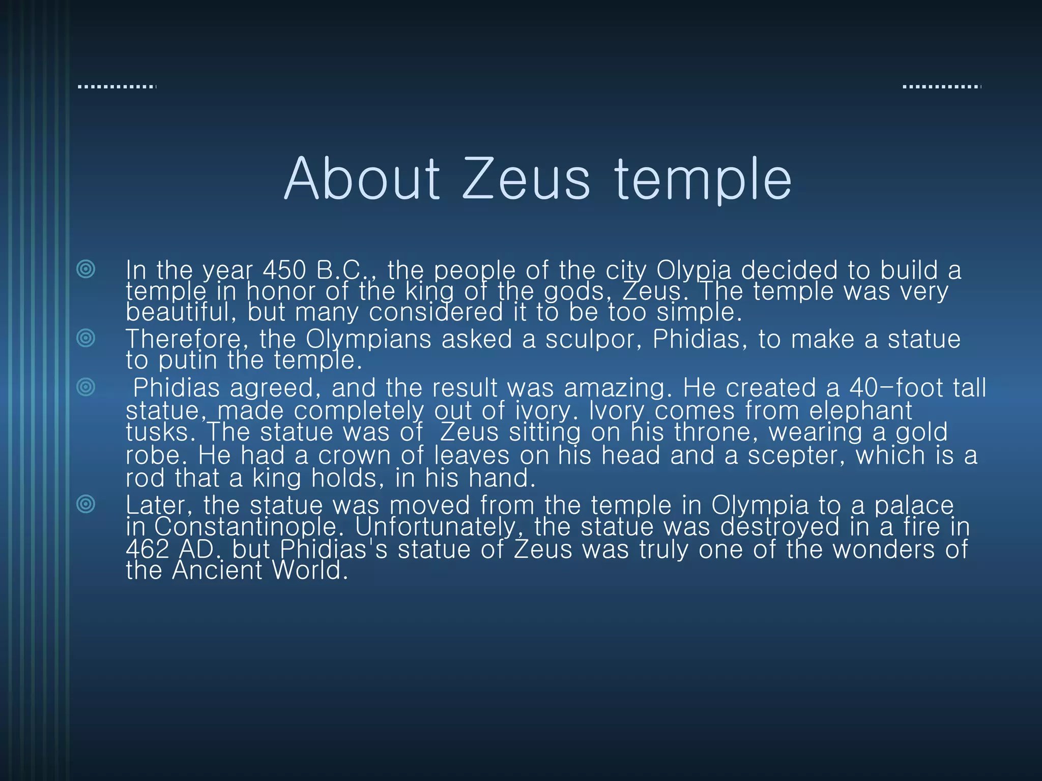 Temple Of Zeus | PPT