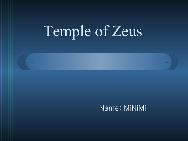 Temple Of Zeus | PPT | Religion & Spirituality