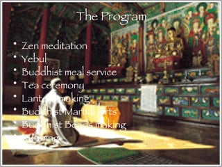 Temple Stay | PPT