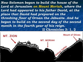 The Temple Part 1: The Biography of a Place | PPT