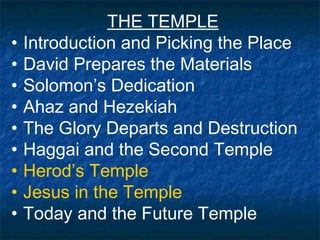 The Temple Part 1: The Biography of a Place | PPT