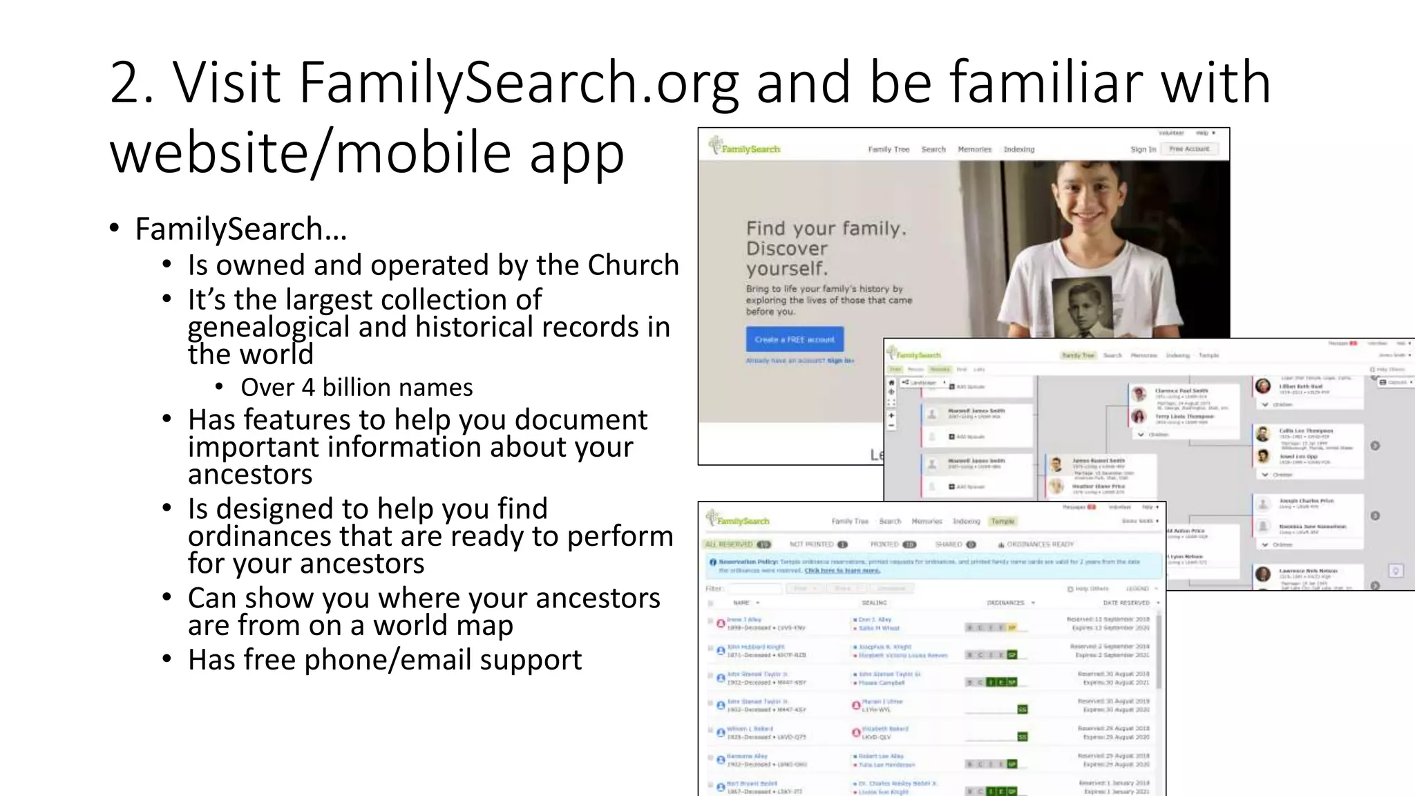 Temple and Family History Plan - 5th Sunday Lesson | PPTX