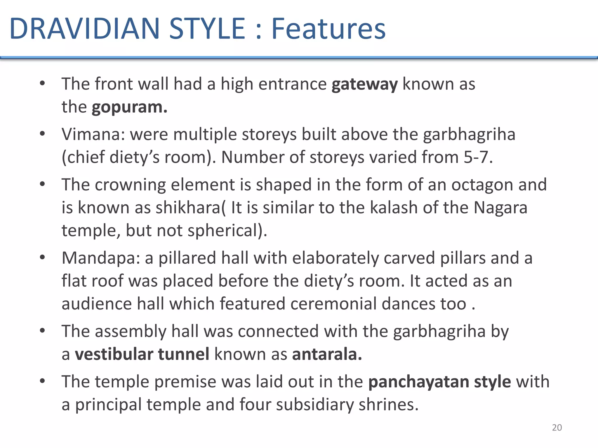 Temple architecture: Nagara and Dravidian | PPT Temple architecture: Nagara and Dravidian | PPT