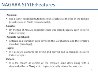Temple architecture: Nagara and Dravidian | PPTX