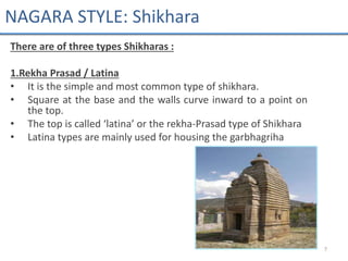 Temple architecture: Nagara and Dravidian | PPTX