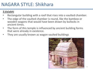 Temple architecture: Nagara and Dravidian | PPTX