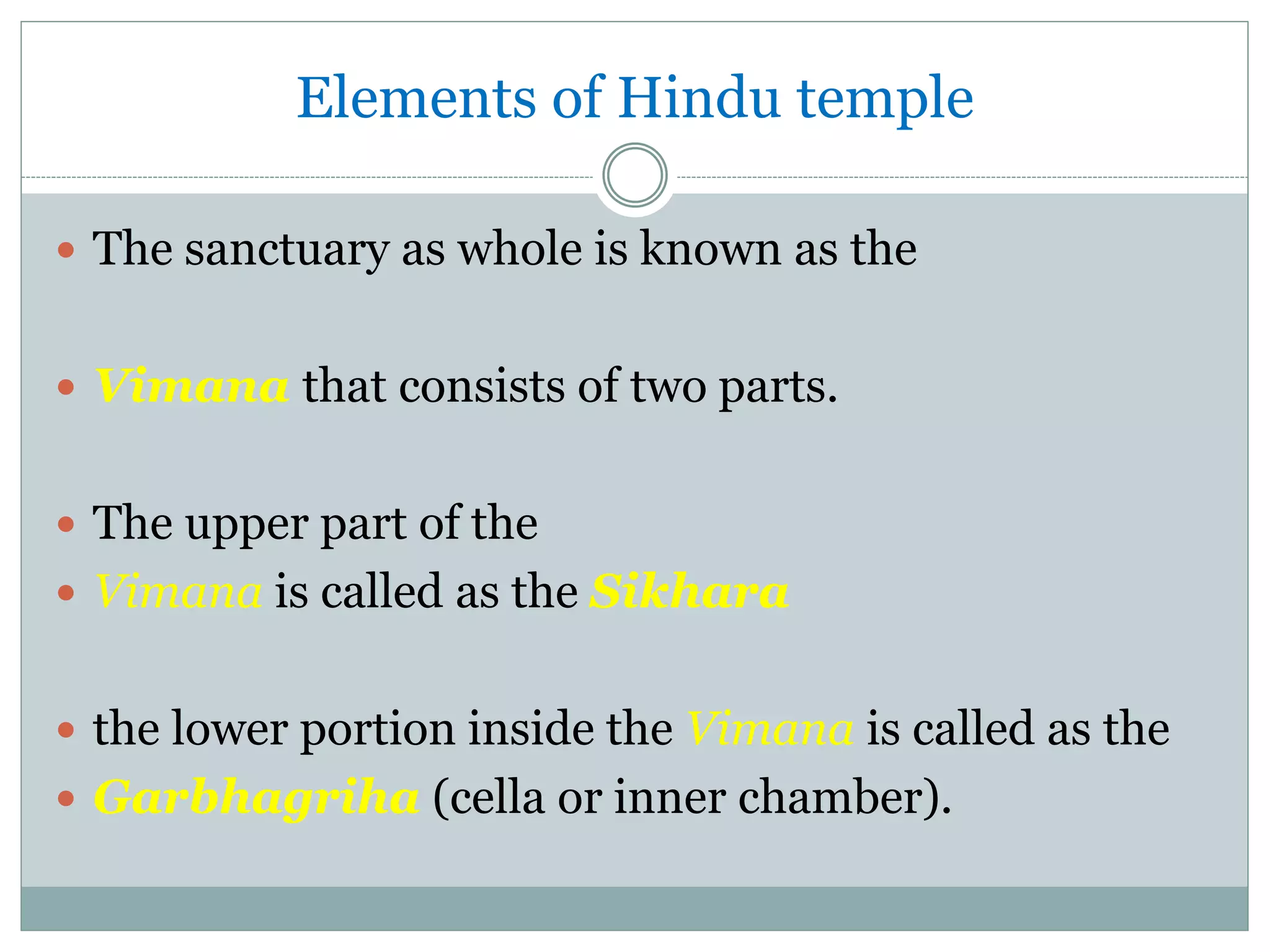 Temple architecture | PPTX