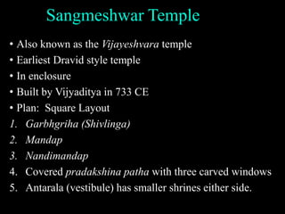 Temple Architecture of Early Chalukyas “Pattadkal” .pptx