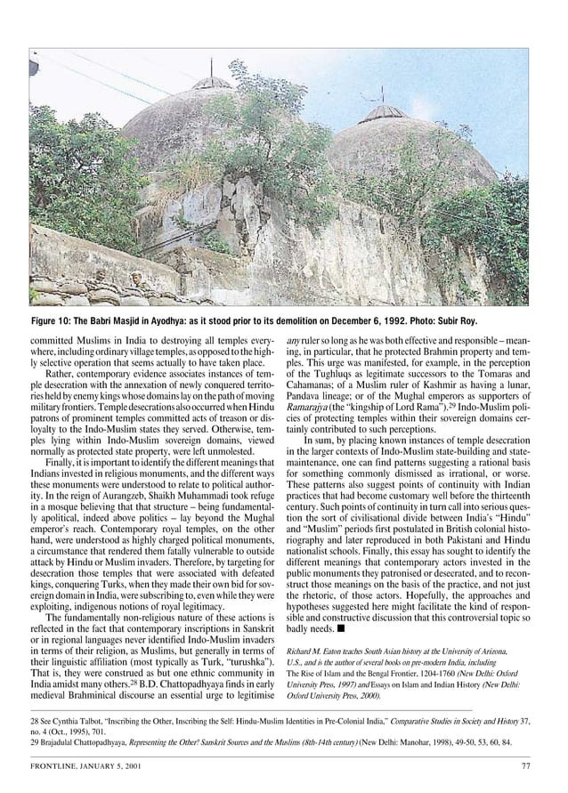 Temple Desecration And Indo Muslim States | PDF | Hinduism | Religion ...