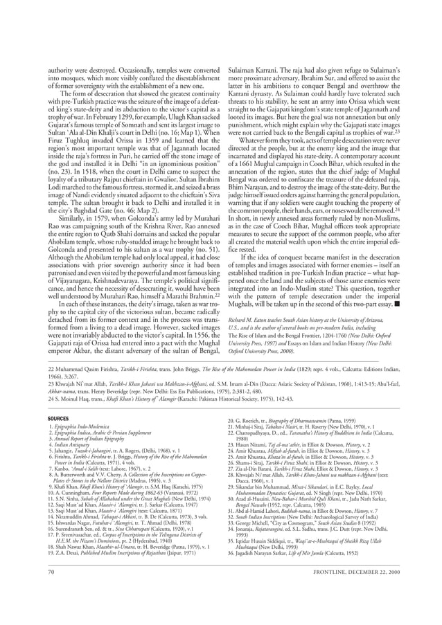 Temple Desecration And Indo Muslim States | PDF | Hinduism | Religion ...