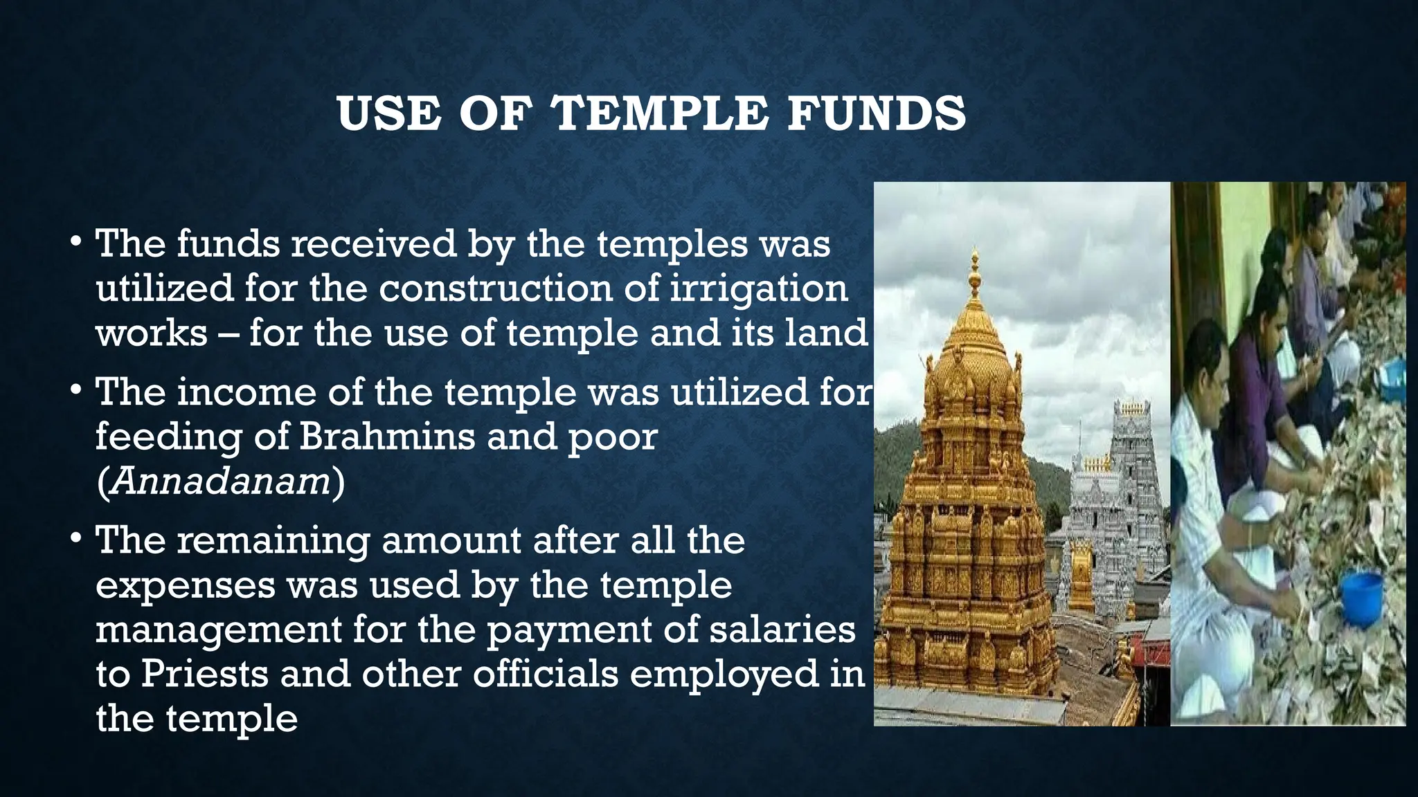 The sacred and the secular: Unpacking the temple Economy in south india ...