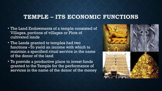 The sacred and the secular: Unpacking the temple Economy in south india ...