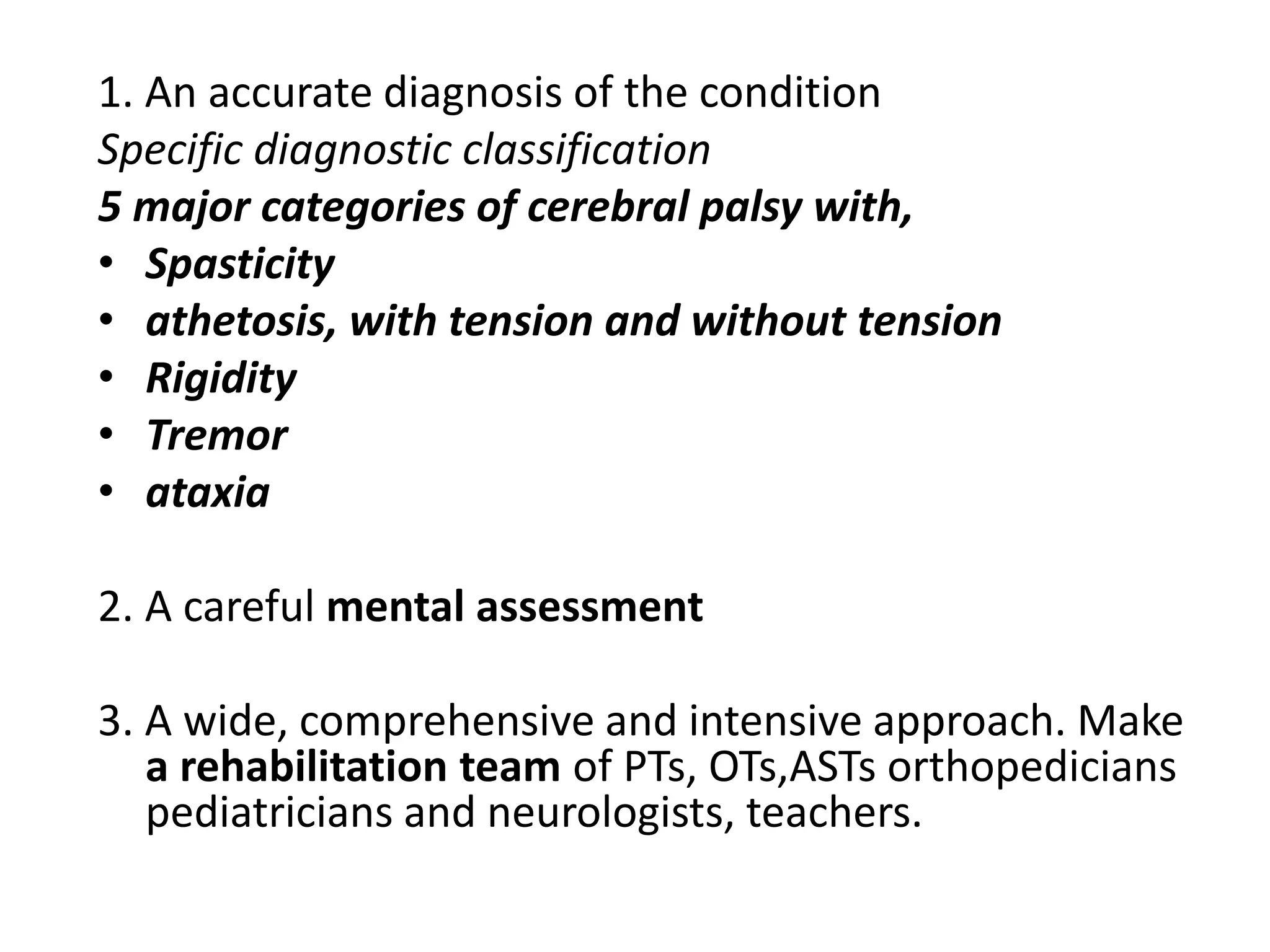 Temple fays and phelps approach in neurophysiotherapy and cerebral ...