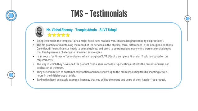 TMS - Temple Management System - Application Brochure | PDF | Web Development | Internet