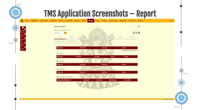 TMS - Temple Management System - Application Brochure | PDF | Web ...