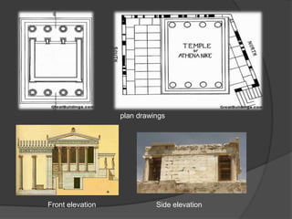 Temple Of Athena Nike Plan