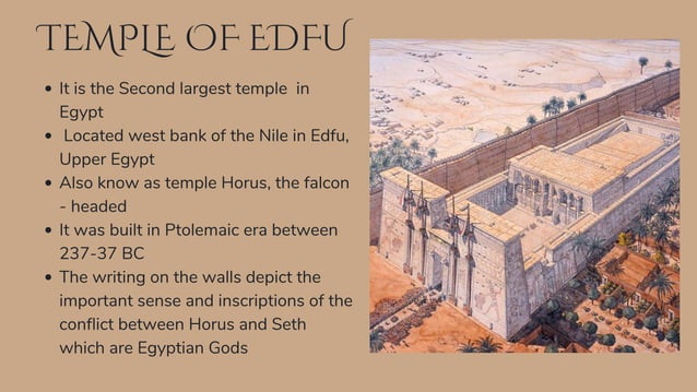 temple of edfu AND TEMPLE OF PHAROAH SETI FETUS | PDF