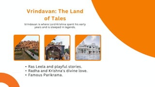 Temples, Ghats, and Tales A Guide to Mathura Vrindavan Tour.pptx