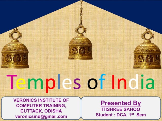 Temples of india, | PPSX