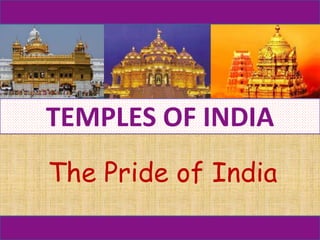 Temples of india, | PPSX