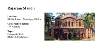 recognize some old TEMPLES OF BANGLADESH | PPT
