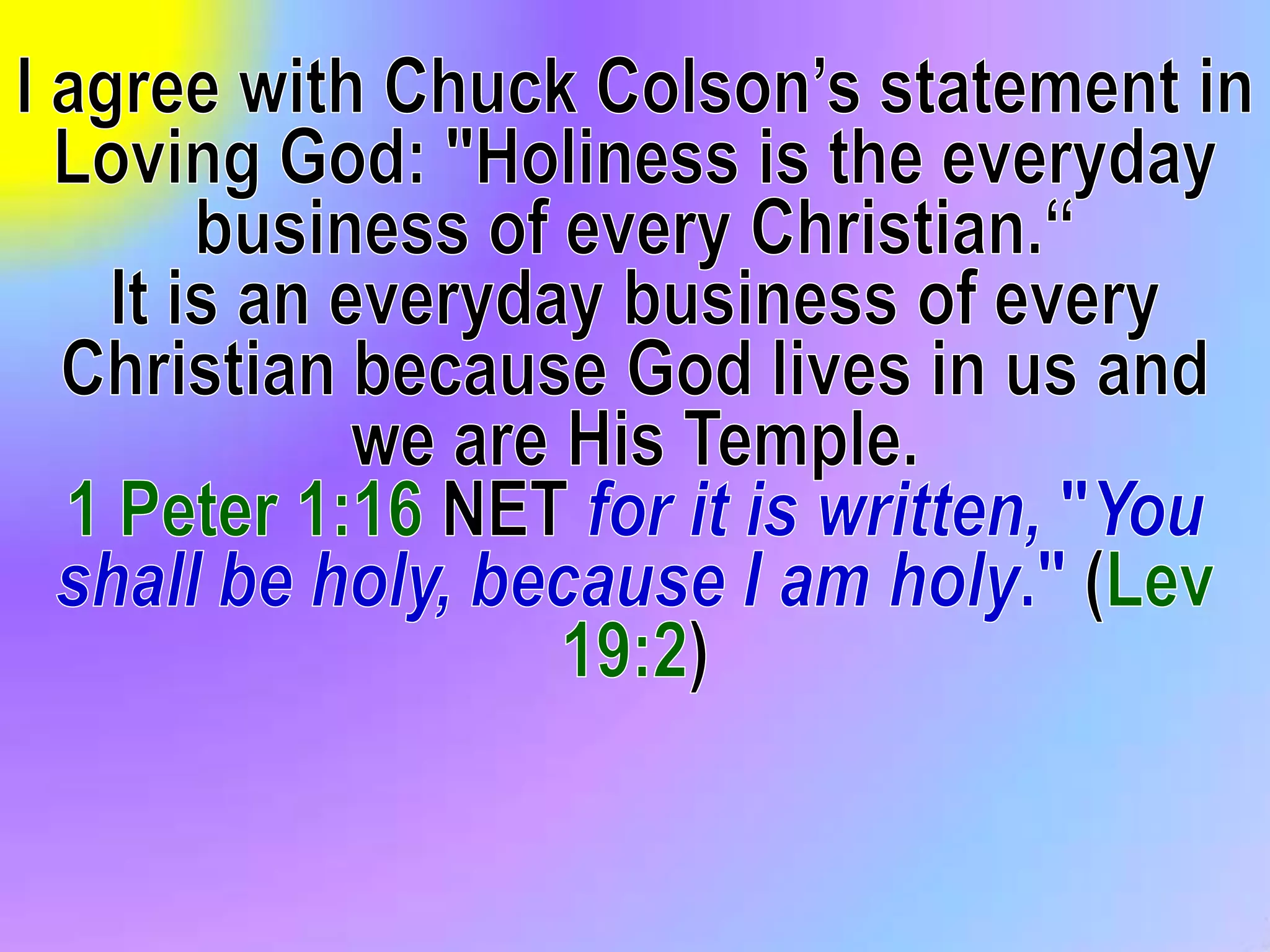 Temples of God 1 Corinthians 3:16-17 | PPT