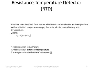 Temperature Measurement | PPTX