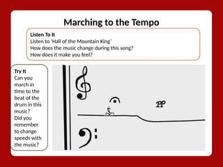 Tempo Powerpoint Elementary School Music Students | PPTX