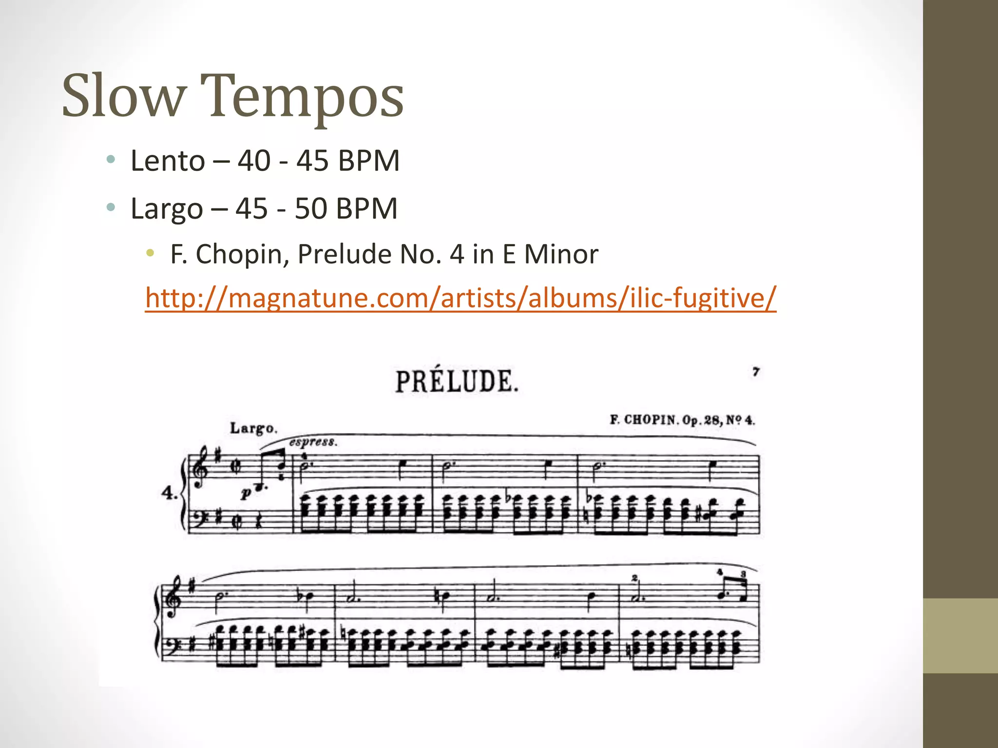Tempo and Dynamics | PPTX