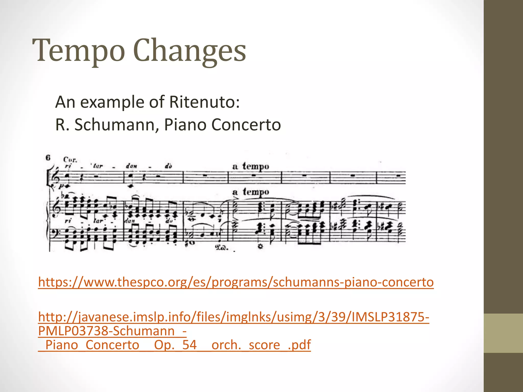 Tempo and Dynamics | PPTX