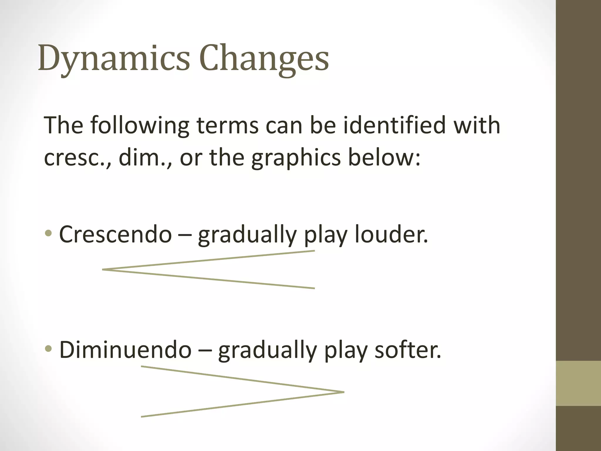 Tempo and Dynamics | PPTX