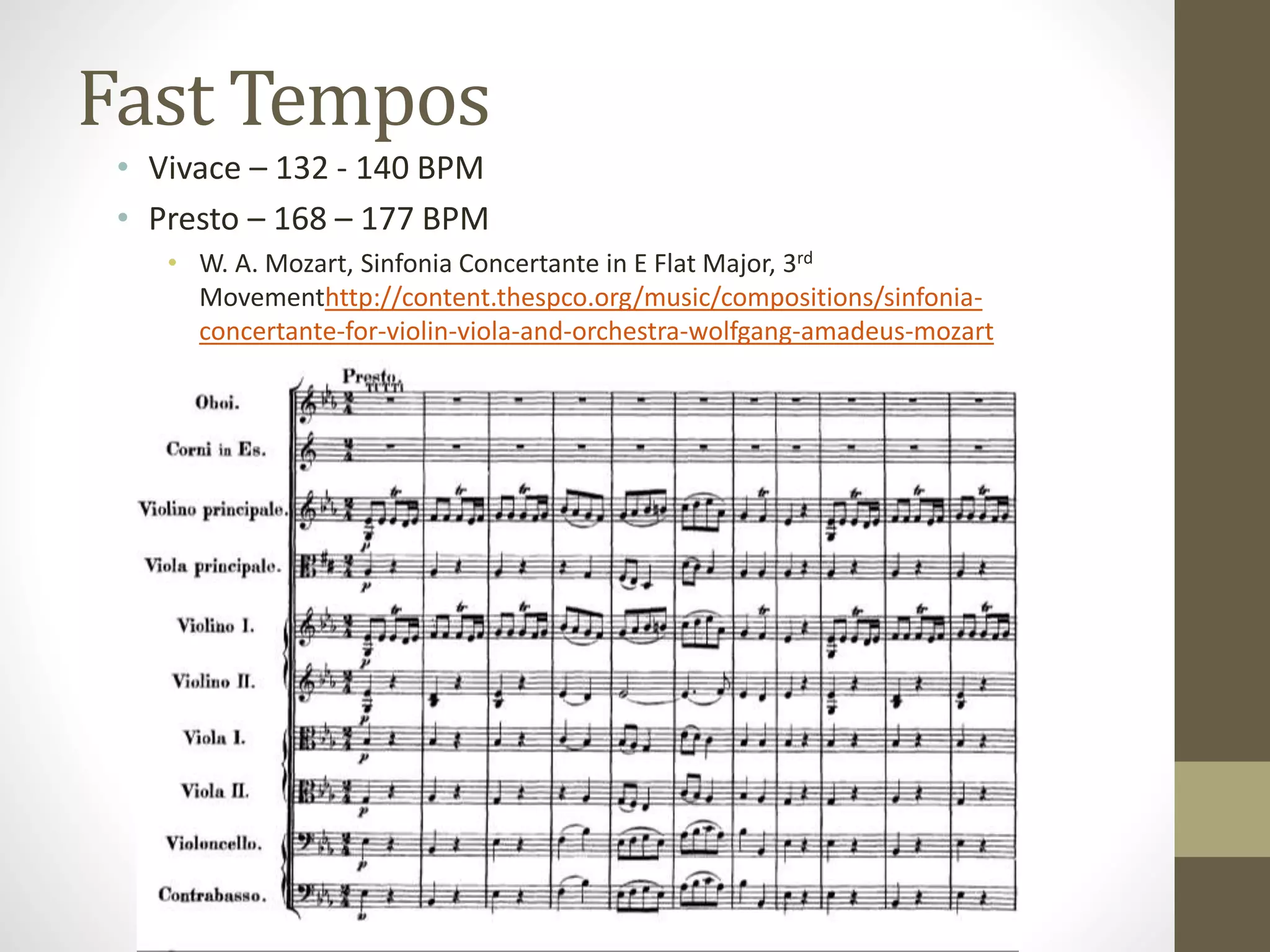 Tempo and Dynamics | PPTX