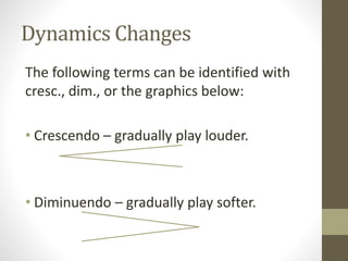 Tempo and Dynamics | PPTX