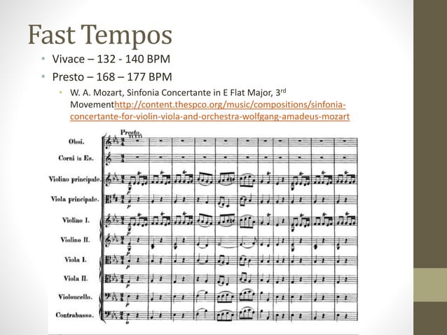 Tempo and Dynamics | PPTX | Classical Music | Music
