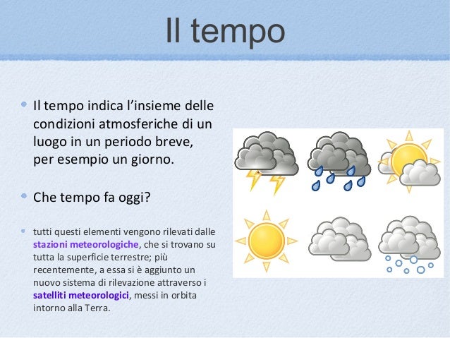 Tempo e clima