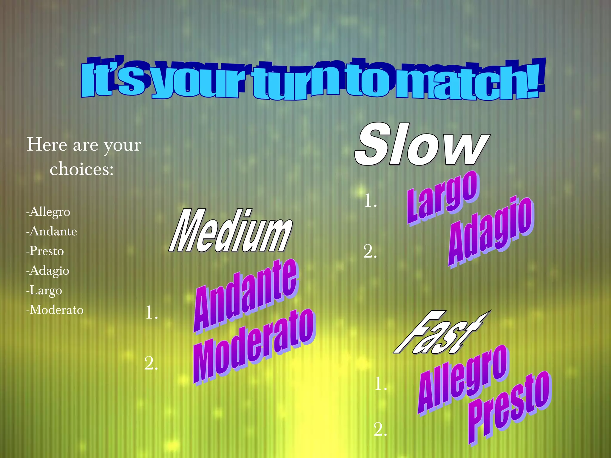 Tempo powerpoint | PPT