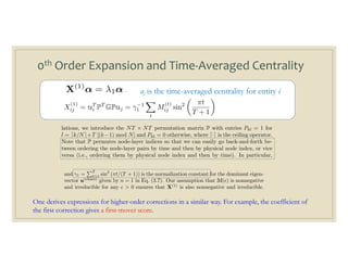 Centrality in Time- Dependent Networks | PDF