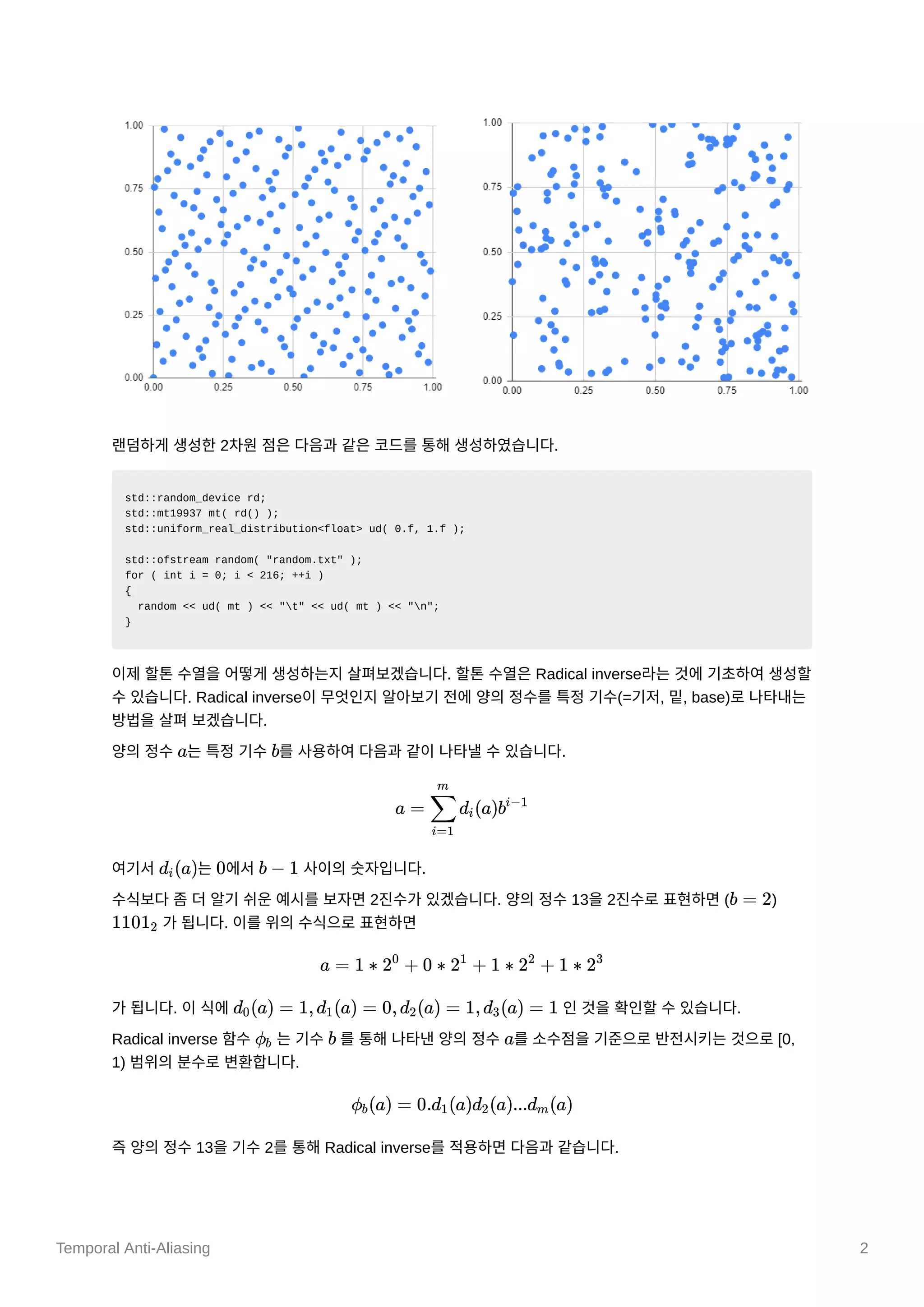 Temporal Anti-Aliasing | PDF