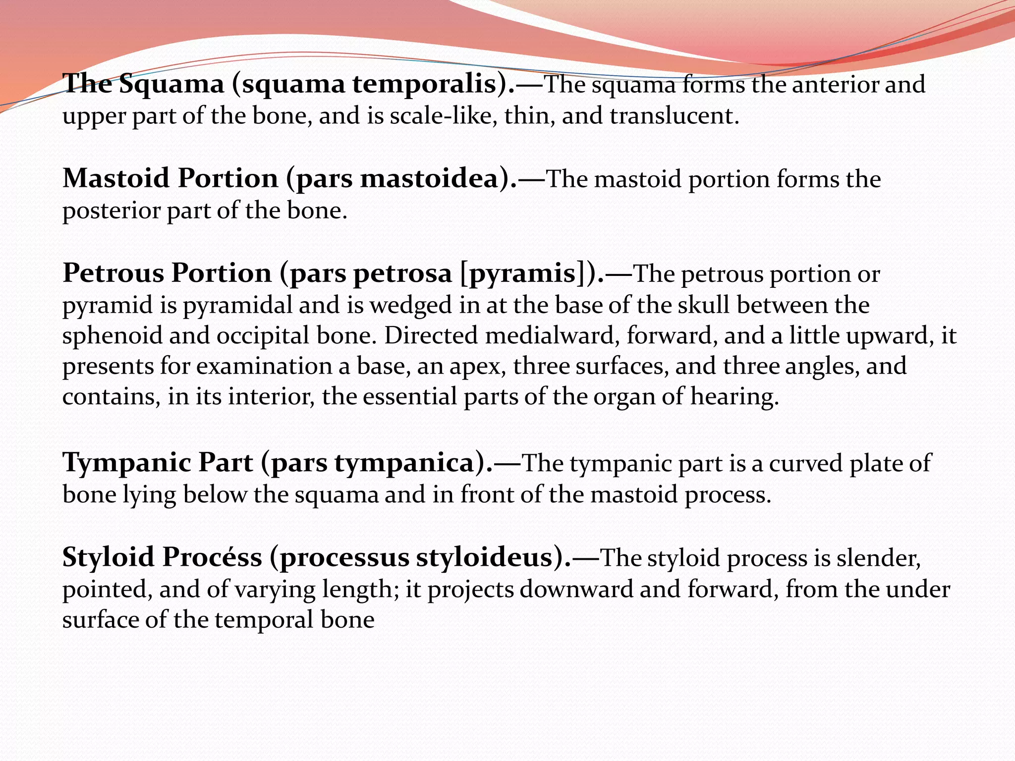 IMAGING OF TEMPORAL BONE | PPTX