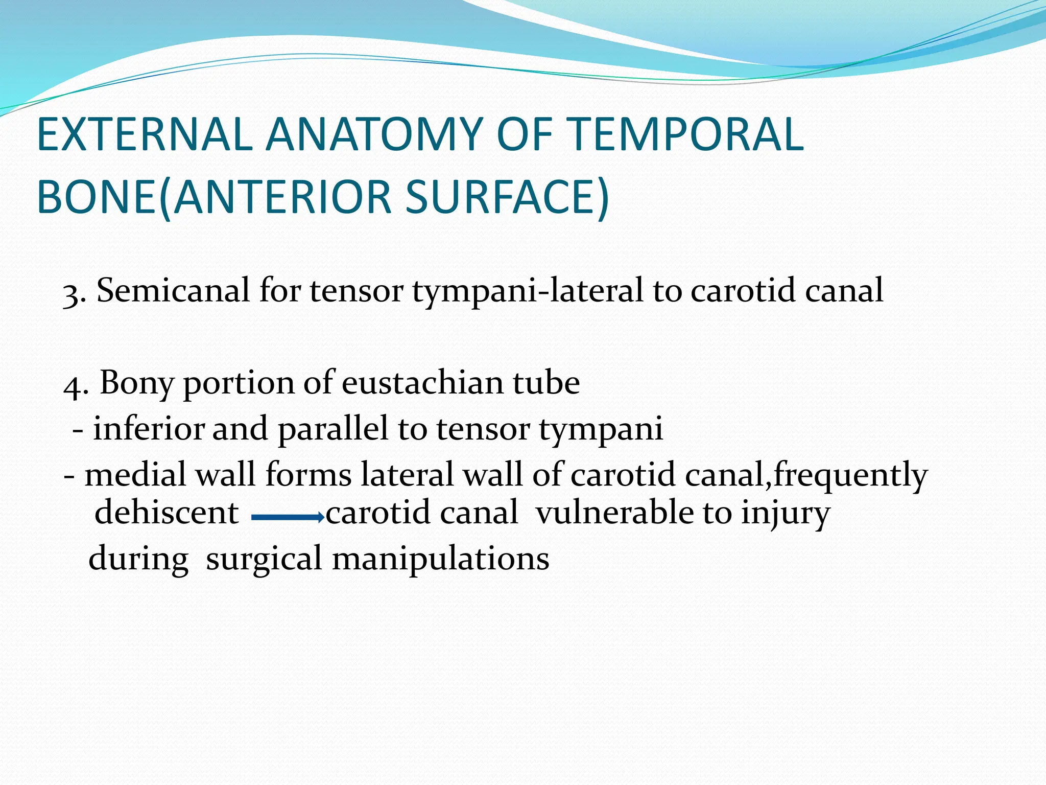 Temporal bone anatomy and surgical significancepptx | PPTX